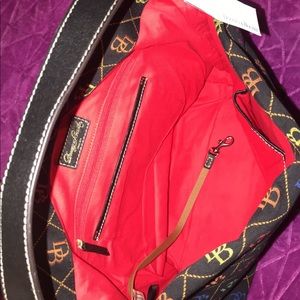 Dooney & Bourke | Bags | Db Multi Color Logo Lock Bag | Poshmark